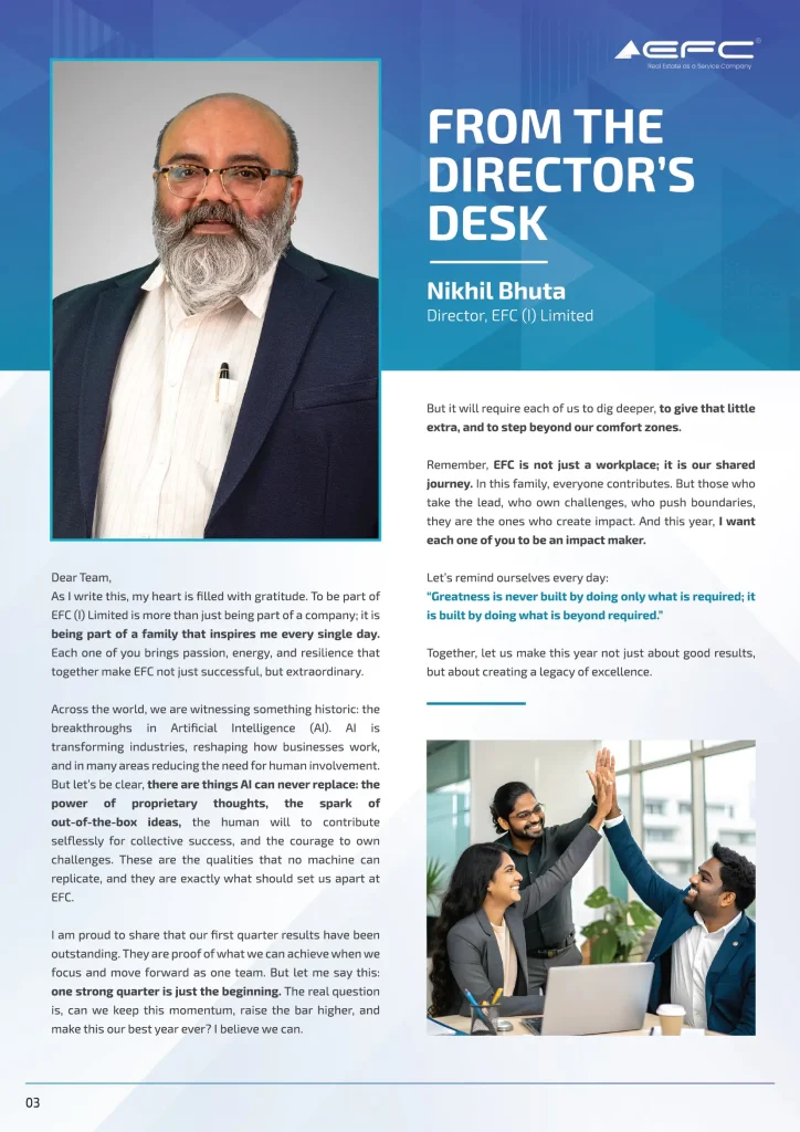 Newsletter Edition 8 - EFC India